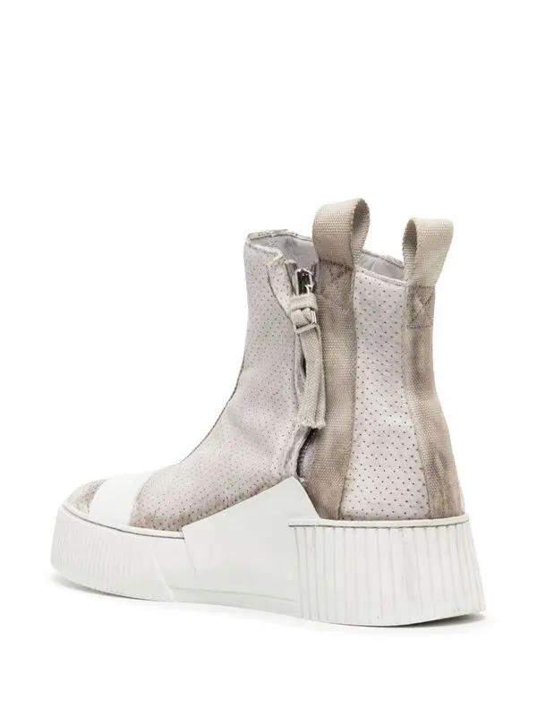 Boris Bidjan Saberi Bamba 5 Distressed-effect Sneakers
