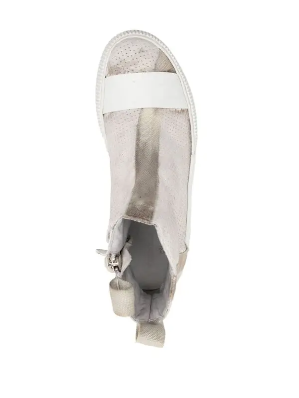 Boris Bidjan Saberi Bamba 5 Distressed-effect Sneakers