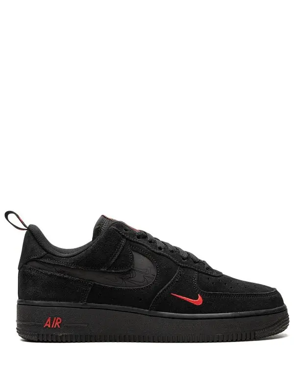 Nike Air Force 1 Low Multi Swoosh Sneakers - Black