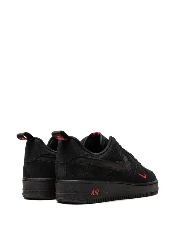 Nike Air Force 1 Low Multi Swoosh Sneakers - Black