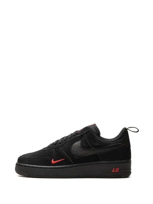 Nike Air Force 1 Low Multi Swoosh Sneakers - Black