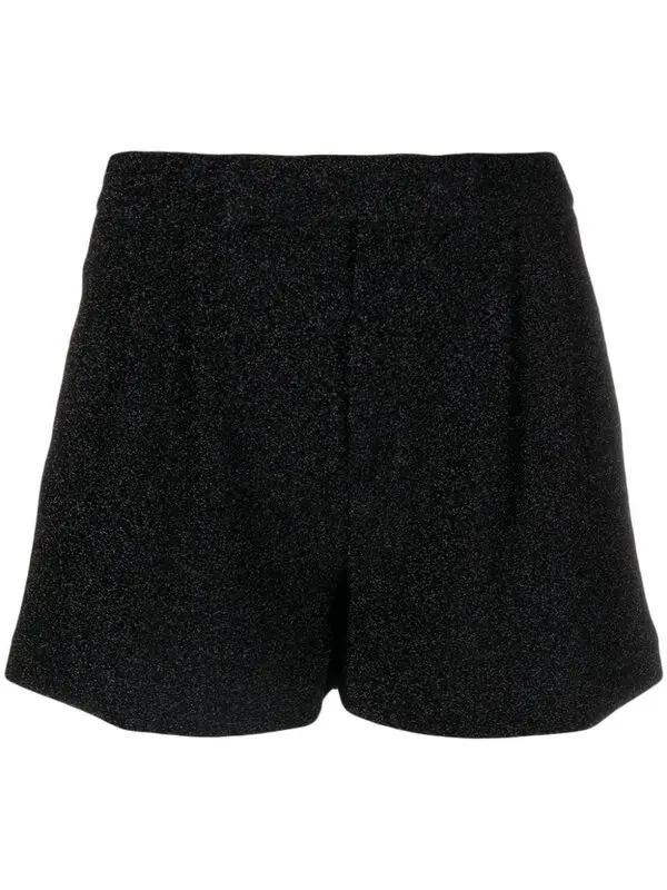 ALESSANDRO ENRIQUEZ Lurex-embellished Short Shorts
