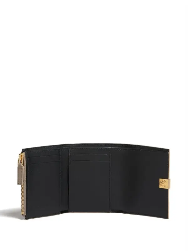 Marni Debossed-logo Tri-fold Wallet