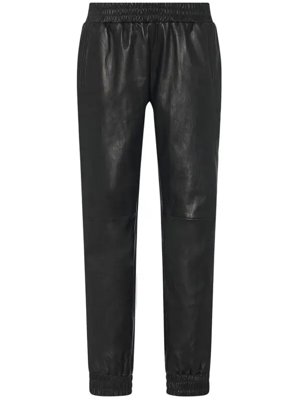Rosetta Getty Plonge Leather Track Pants