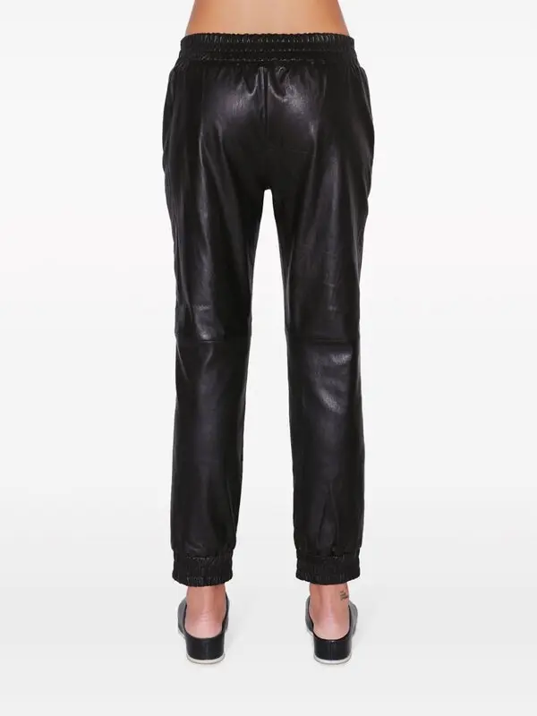 Rosetta Getty Plonge Leather Track Pants