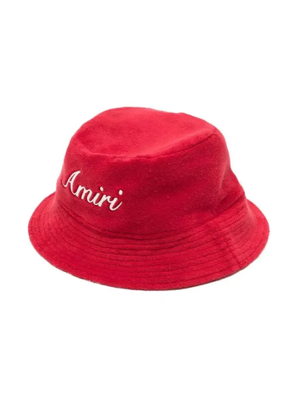 Amiri Logo-embroidered Reversible Bucket Hat