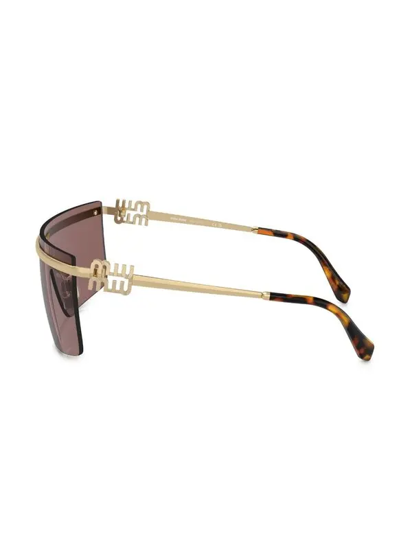Miu Miu Rimless Tinted Sunglasses