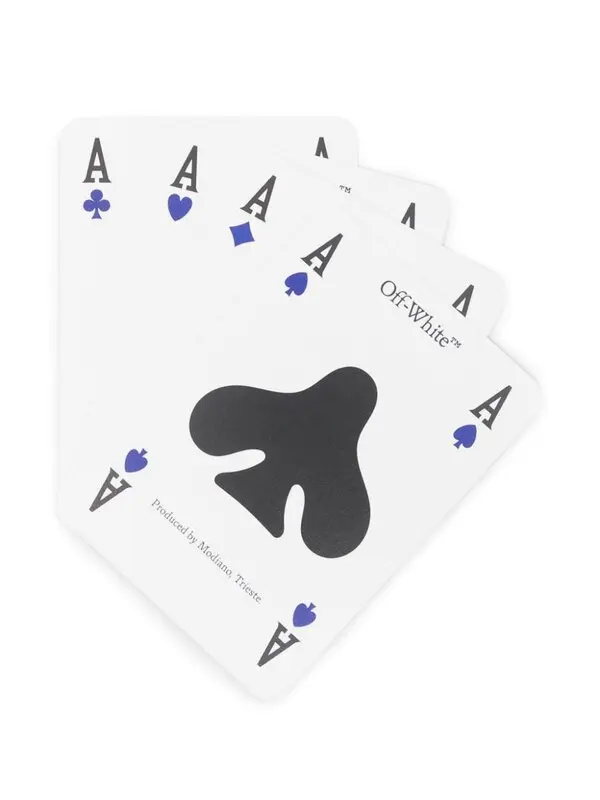 Off-White Game Cube Playing Cards Set