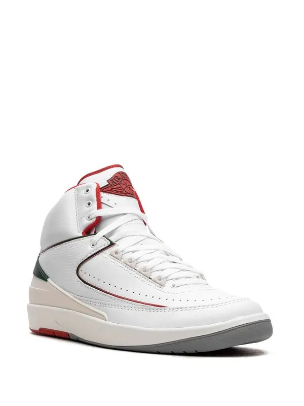 JORDAN Air 2 Fire Red Sneakers - White