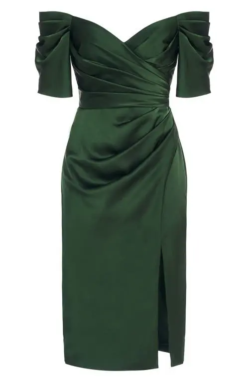white christmas dresses Zapaka Women Dark Green Sparkly Sequins Cocktail Dress Spaghetti Straps Sleeveless Bodycon Party Dress, Dark Green / US24W main image 0