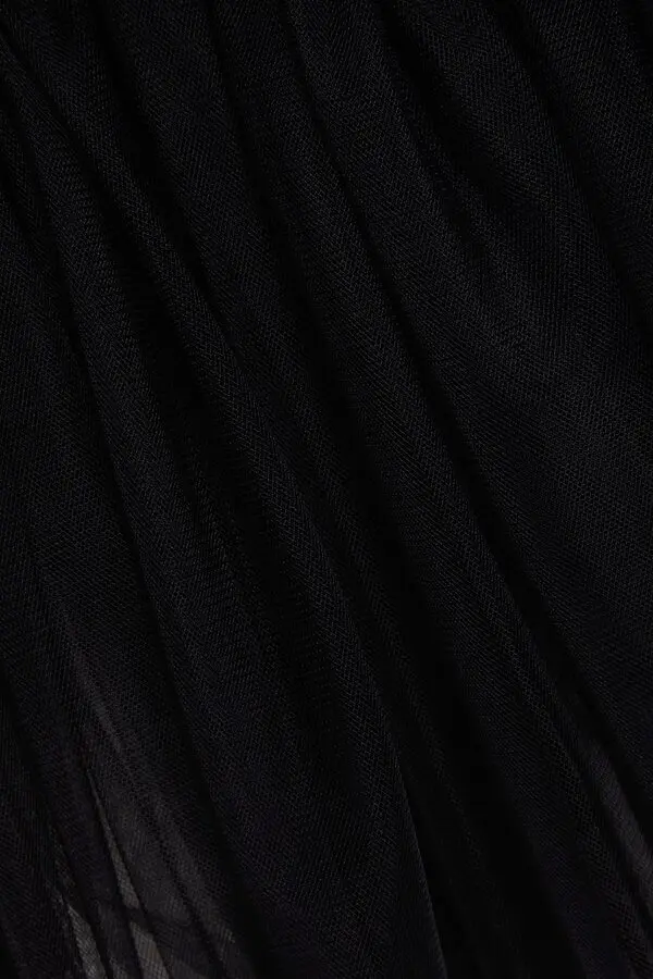 Philosophy Di Lorenzo Serafini Strapless Ruffled Tulle Bustier Top