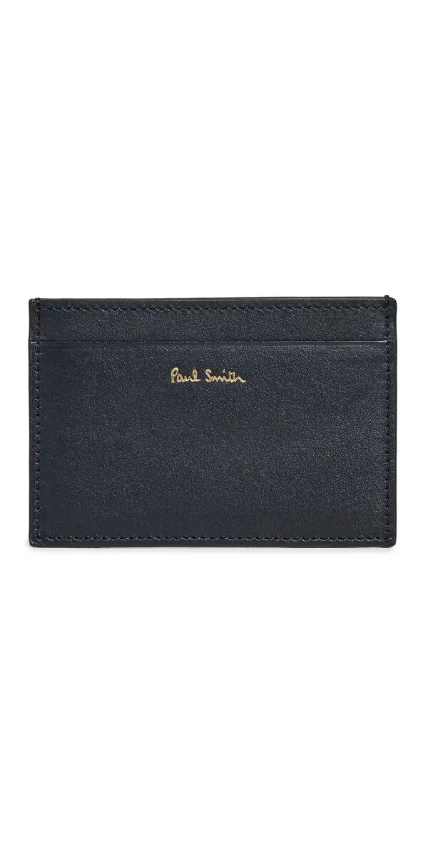 Paul Smith Multi Stripe Card Case - Blacks