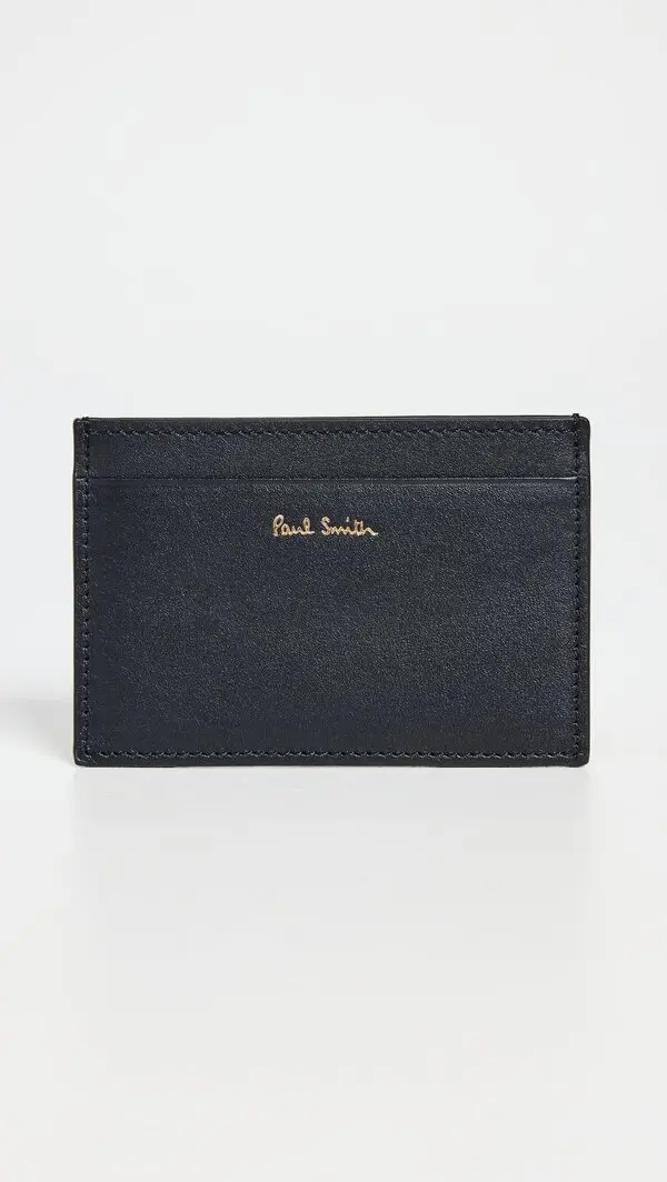 Paul Smith Multi Stripe Card Case - Blacks