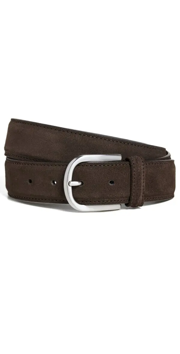 Anderson's Suede Belt - Brown M9