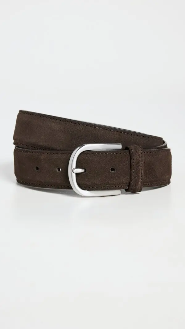 Anderson's Suede Belt - Brown M9