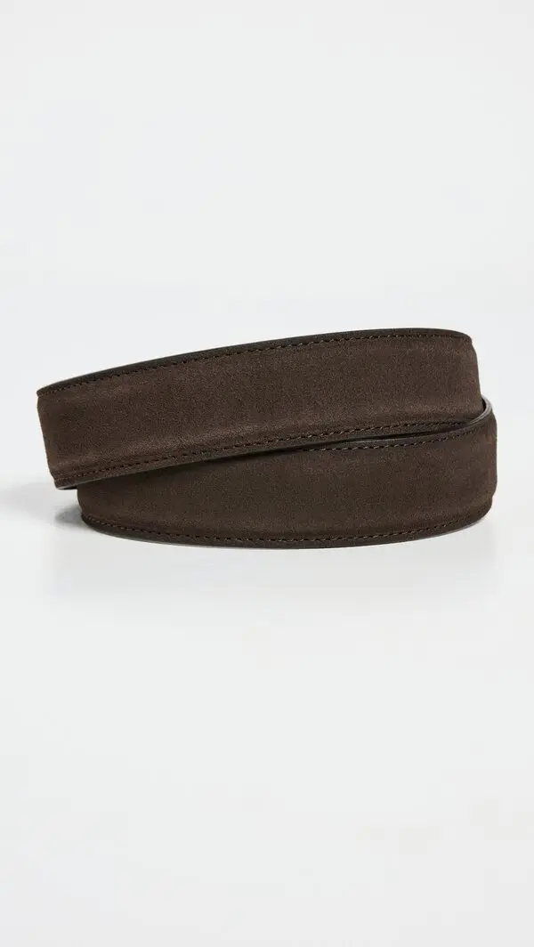 Anderson's Suede Belt - Brown M9