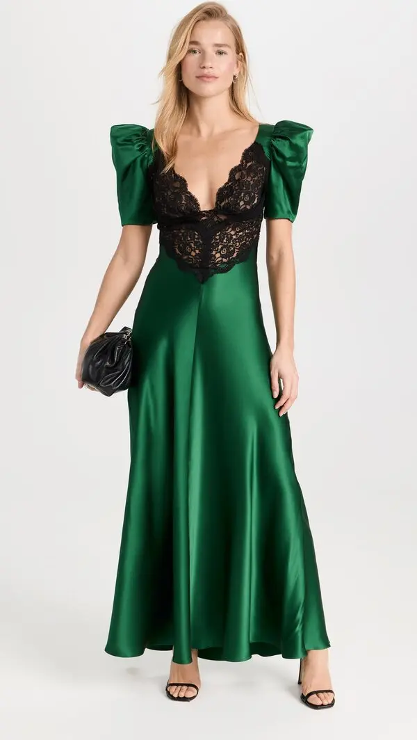 slim fit dress slacks Polina Ivanova Atelier | Verona in Chantilly lace