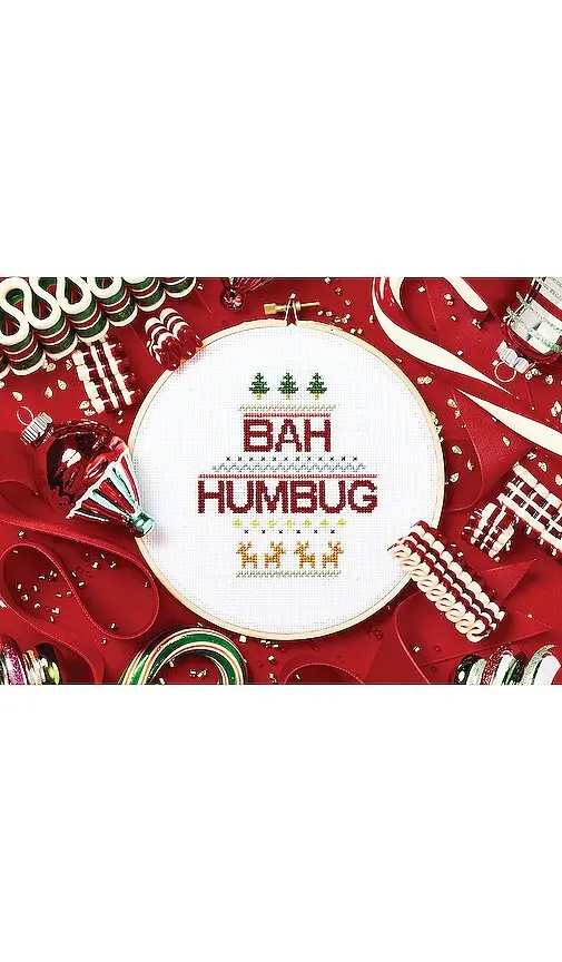 PIECEWORK Bah Humbug! Mini Puzzle In Red - N,a