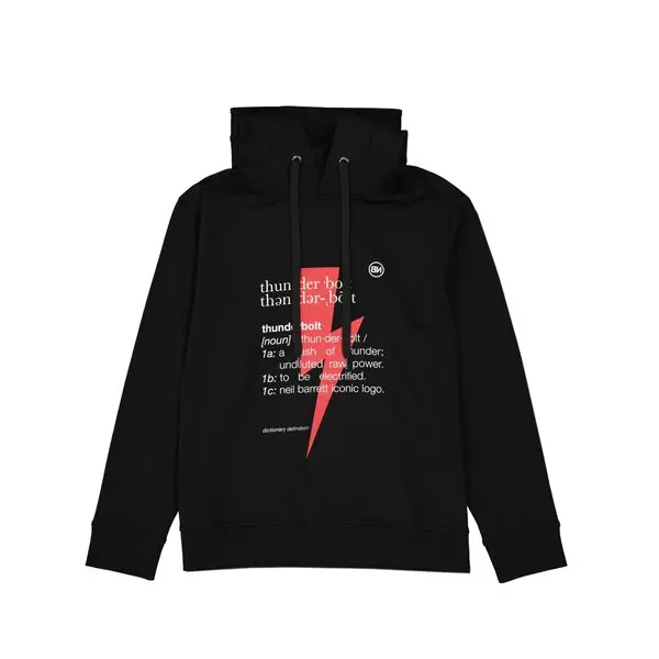 Neil Barrett Printed Hooded Sweatshirt