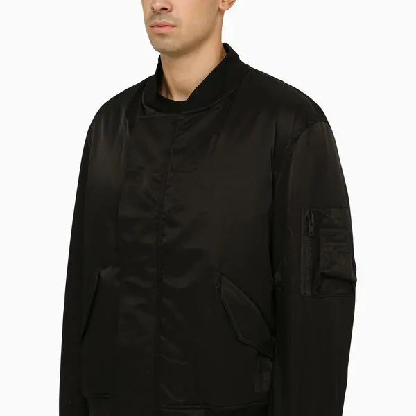ADIDAS Y 3 Canvas Bomber Jacket