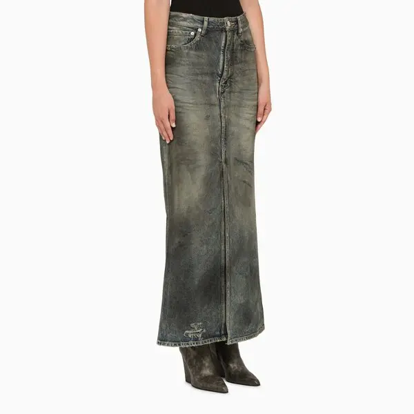 Balenciaga Skirt In Japanese Denim