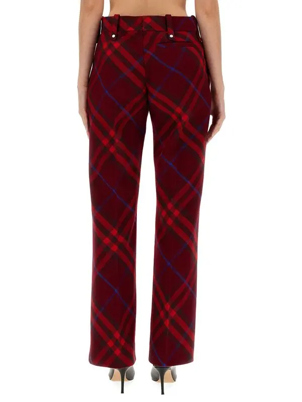 Burberry Virgin Wool Regular Fit Pants