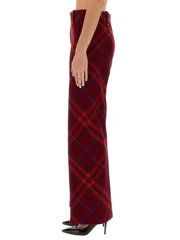 Burberry Virgin Wool Regular Fit Pants