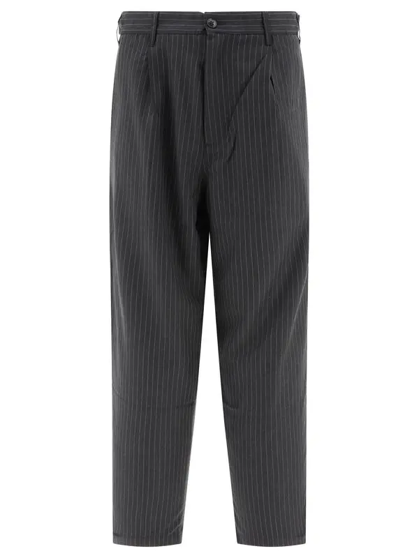 StÜssy Stripe Volume Pinstriped Trousers