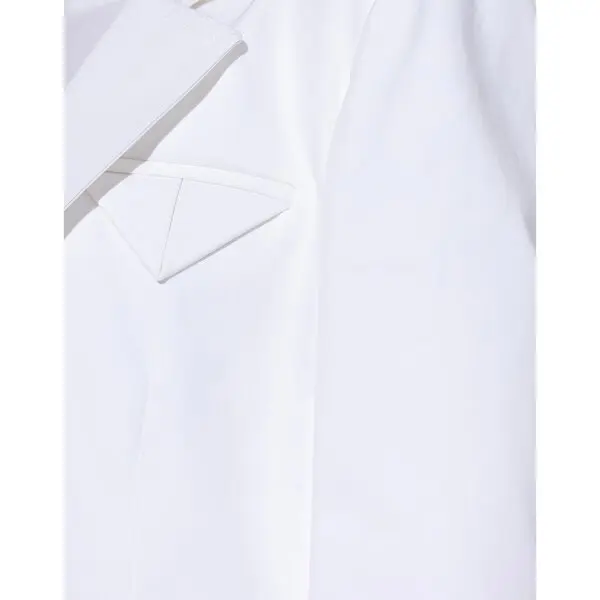 Bottega Veneta Cotton Blazer - White