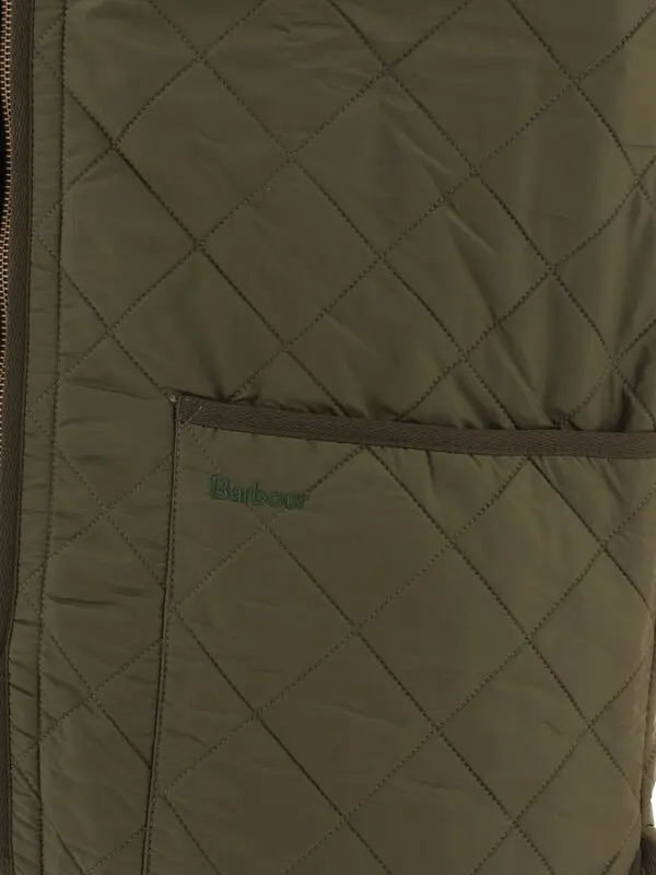 Barbour Polarquilt Reversible Padded Vest - Green
