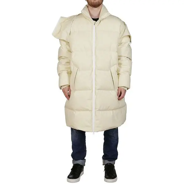 Bottega Veneta Hooded Coat - Beige