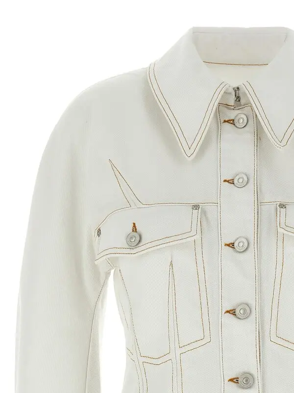 Givenchy Denim Jacket - White