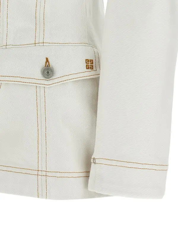 Givenchy Denim Jacket - White