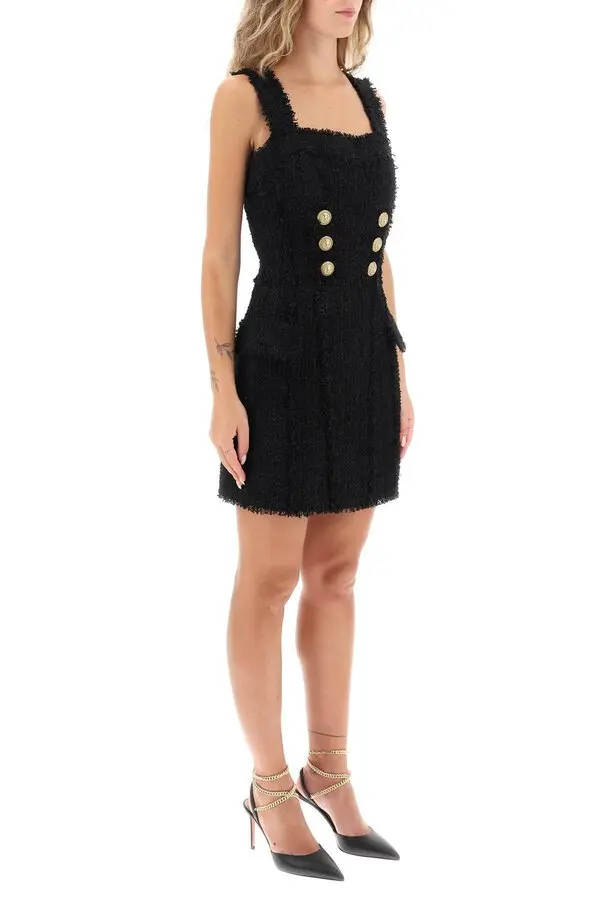 golden buttoned mini dress ROSIE GOLD BUTTON DETAILED MINI DRESS – AKIRA main image 1