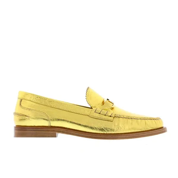 Fendi Leather Loafers