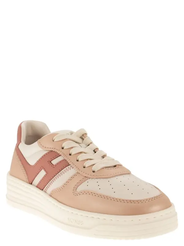 Hogan H630 Sneakers - White/pink