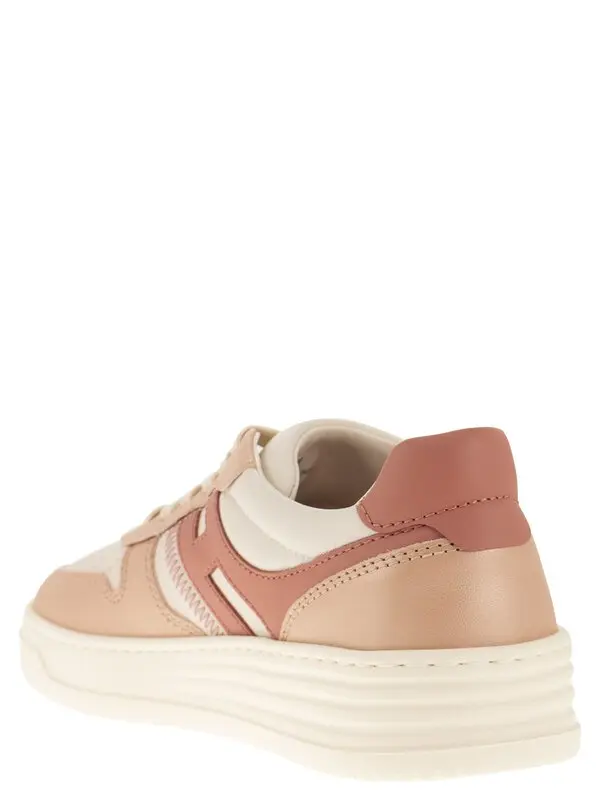 Hogan H630 Sneakers - White/pink