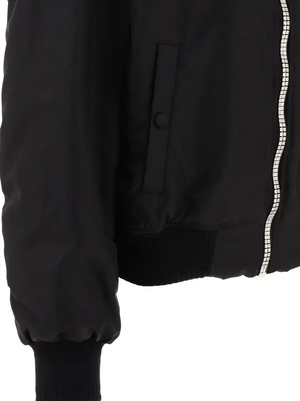 Givenchy Bomber Jacket With Pocket Detail - Black