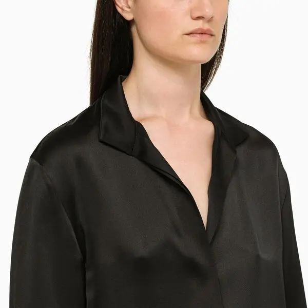 Vince Silk Satin Blouse