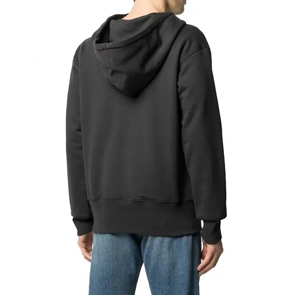 MAISON MARGIELA Cotton Hooded Sweatshirt - Gray