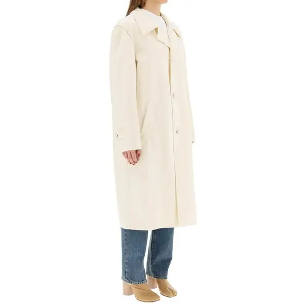 MAISON MARGIELA Cotton Coat - White