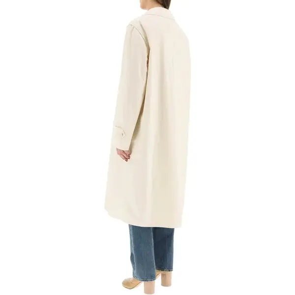 MAISON MARGIELA Cotton Coat - White