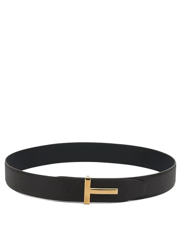 TOM FORD T Icon Reversible Belt - Brown