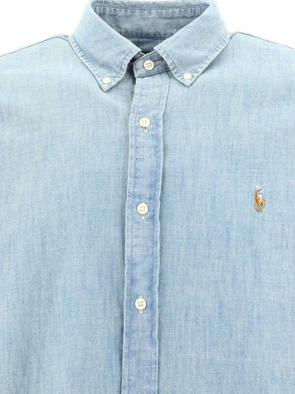Polo Ralph Lauren Pony Light Denim Shirt