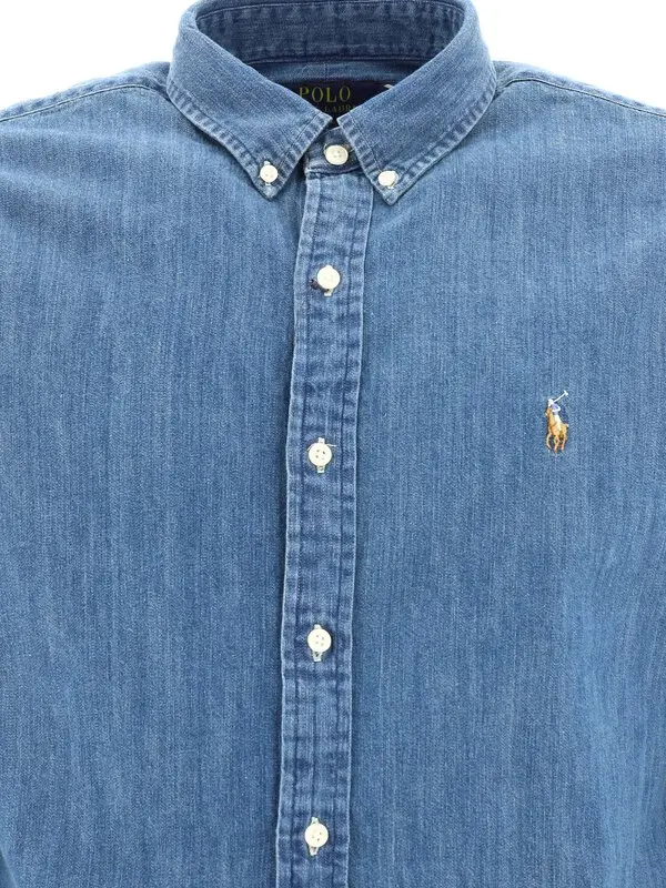 Polo Ralph Lauren Pony Denim Shirt - Blue