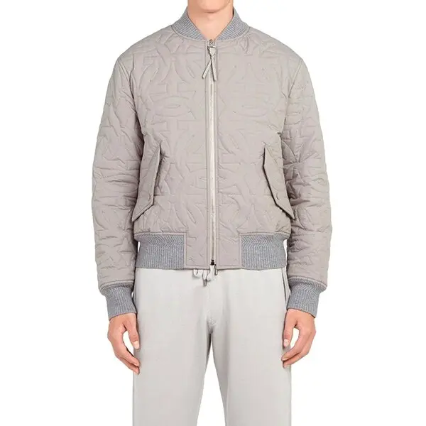 FERRAGAMO Quilted Bomber Jacket