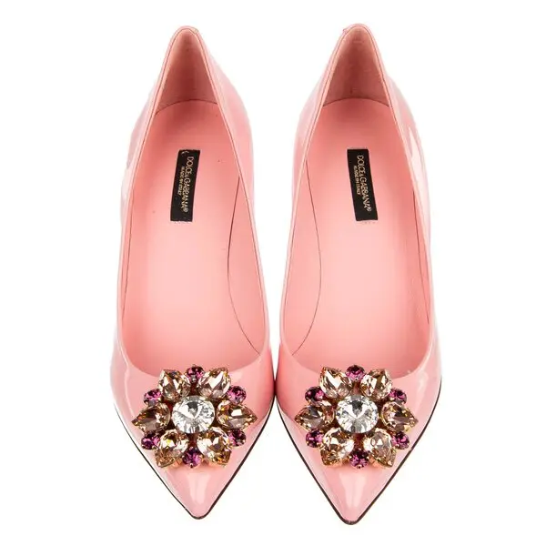 Dolce & Gabbana Crystal-embellished Pumps