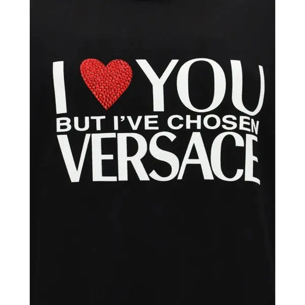 Versace Cotton Logo Sweatshirt