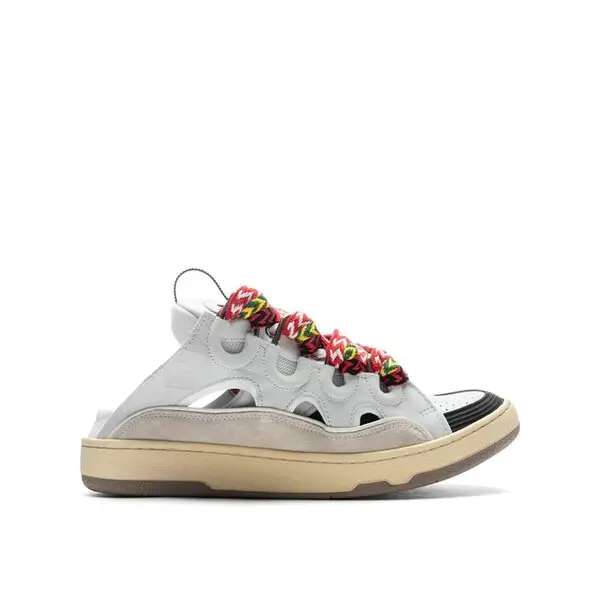 LANVIN Curb Mules Sneakers - White