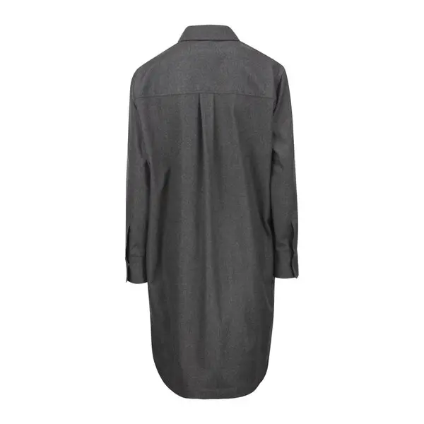 Brunello Cucinelli Wool Shirt Dress